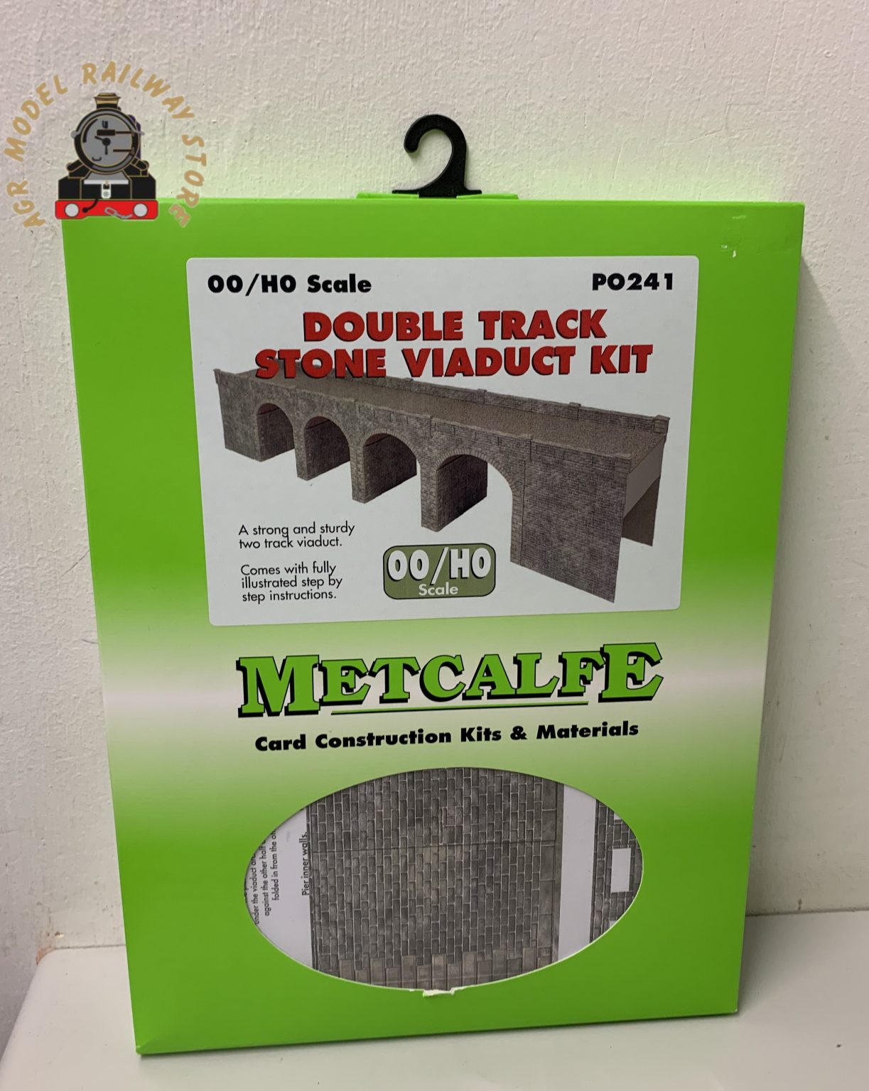 Metcalfe PO241 Double Track Stone Viaduct Kit – OO Gauge – AGR Model ...