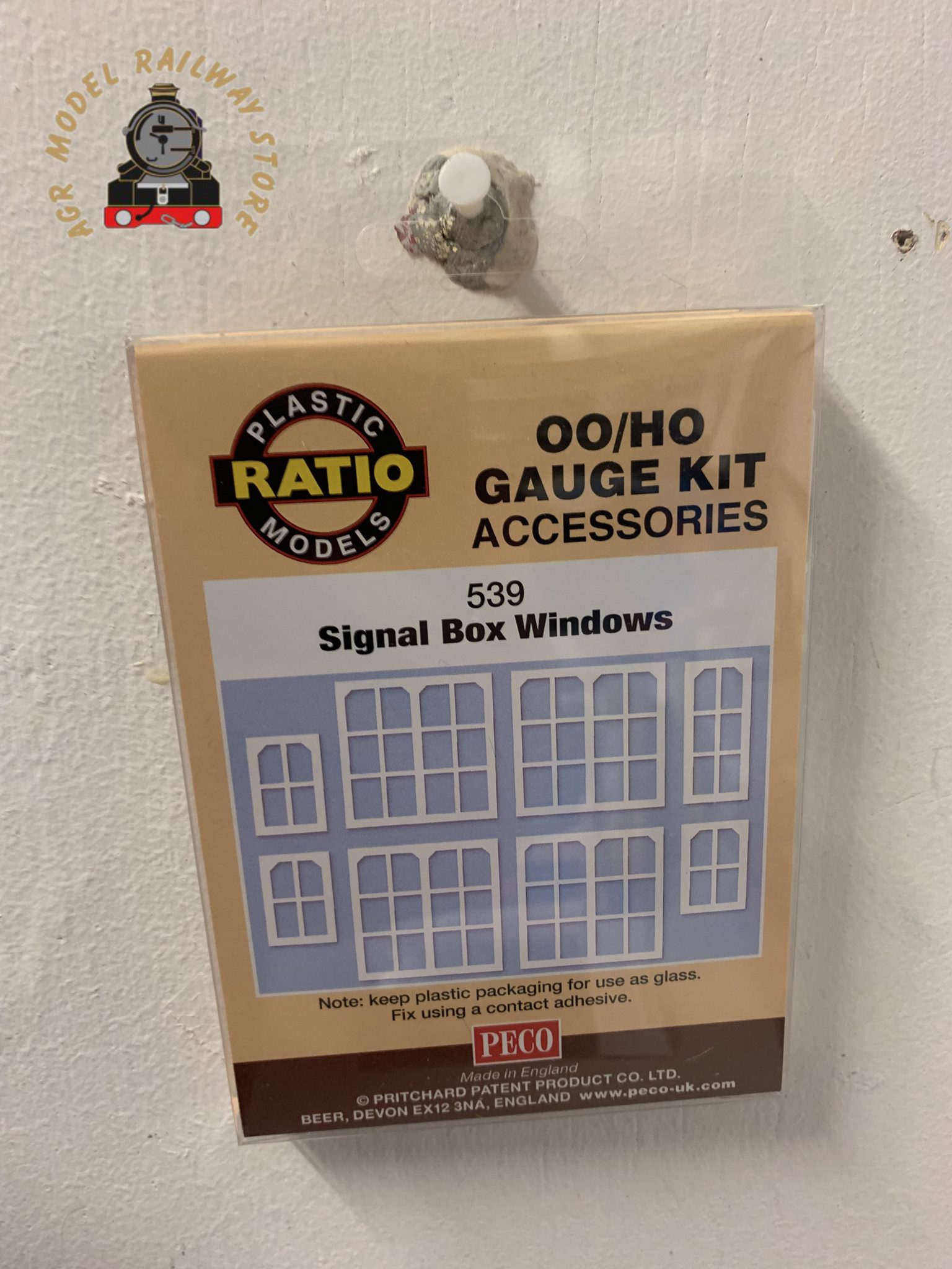 Ratio 539 Midland Signal Box Windows (white) – OO Gauge – AGR Model ...