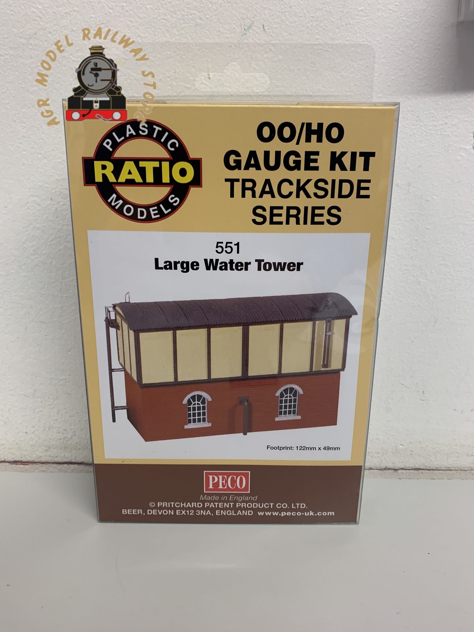 Ratio 551 Large Water Tower – OO Gauge – AGR Model Railway Store