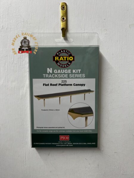 Ratio 225 Flat Roof Platform Canopy & Valance Kit – N Gauge – AGR Model ...