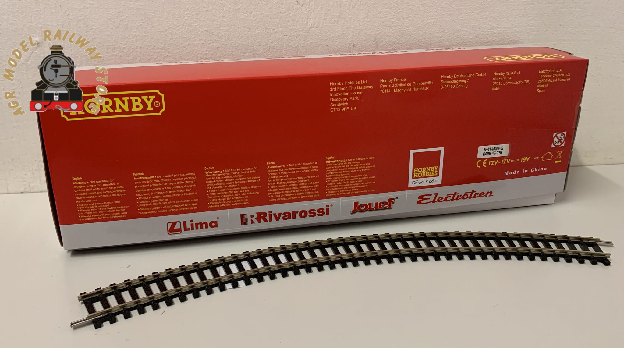 Hornby R605 Double Curve 1st Radius – AGR Model Railway Store