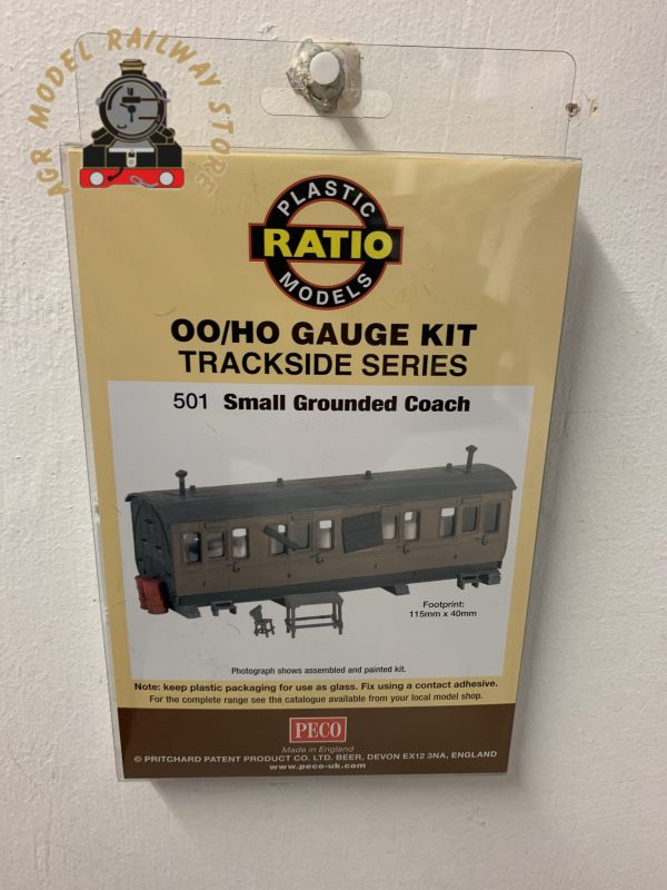 Ratio 501 Small Grounded Coach Kit – OO Gauge – AGR Model Railway Store