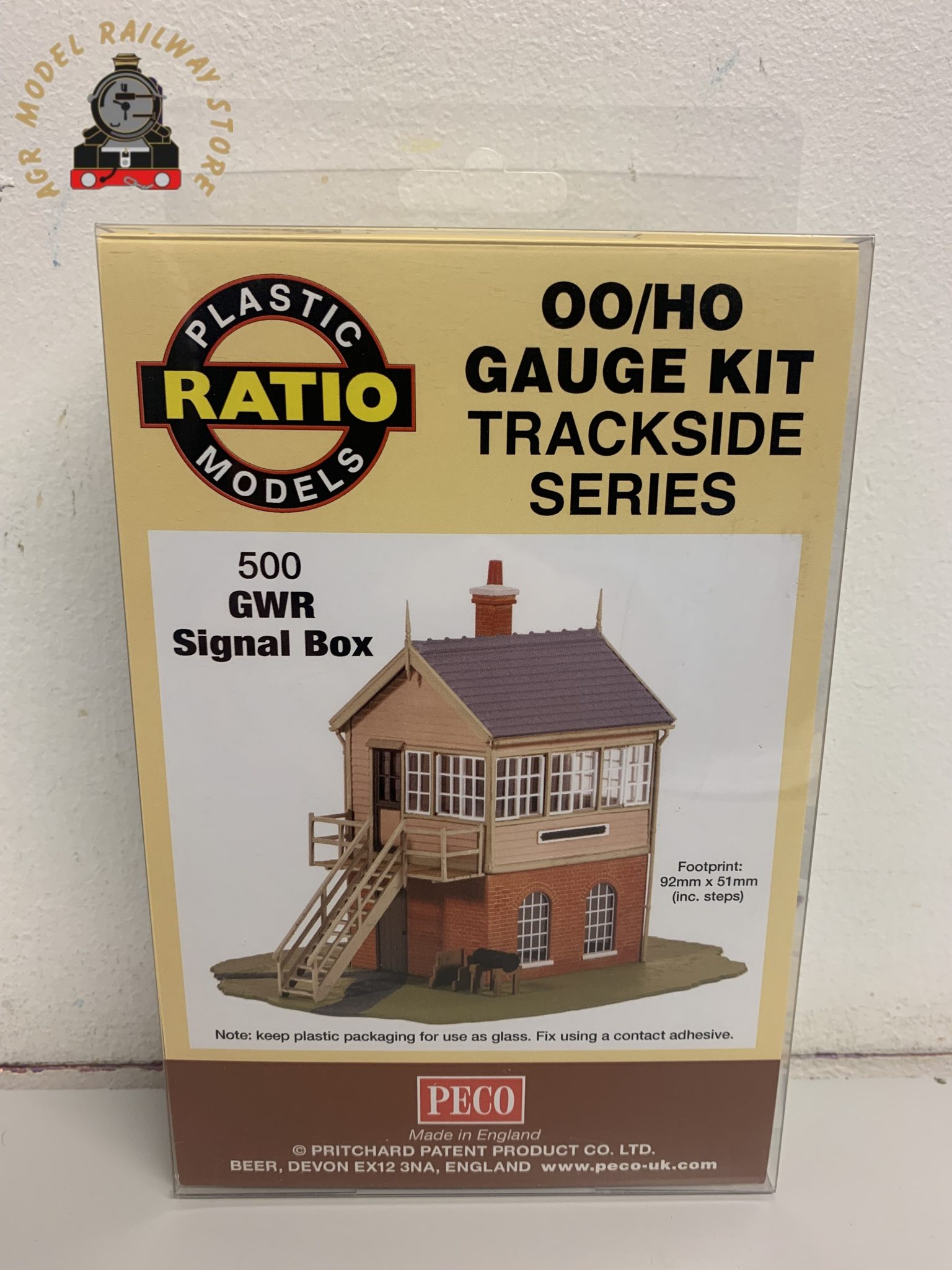 Ratio 500 GWR Signal Box half brick build – OO Gauge – AGR Model ...