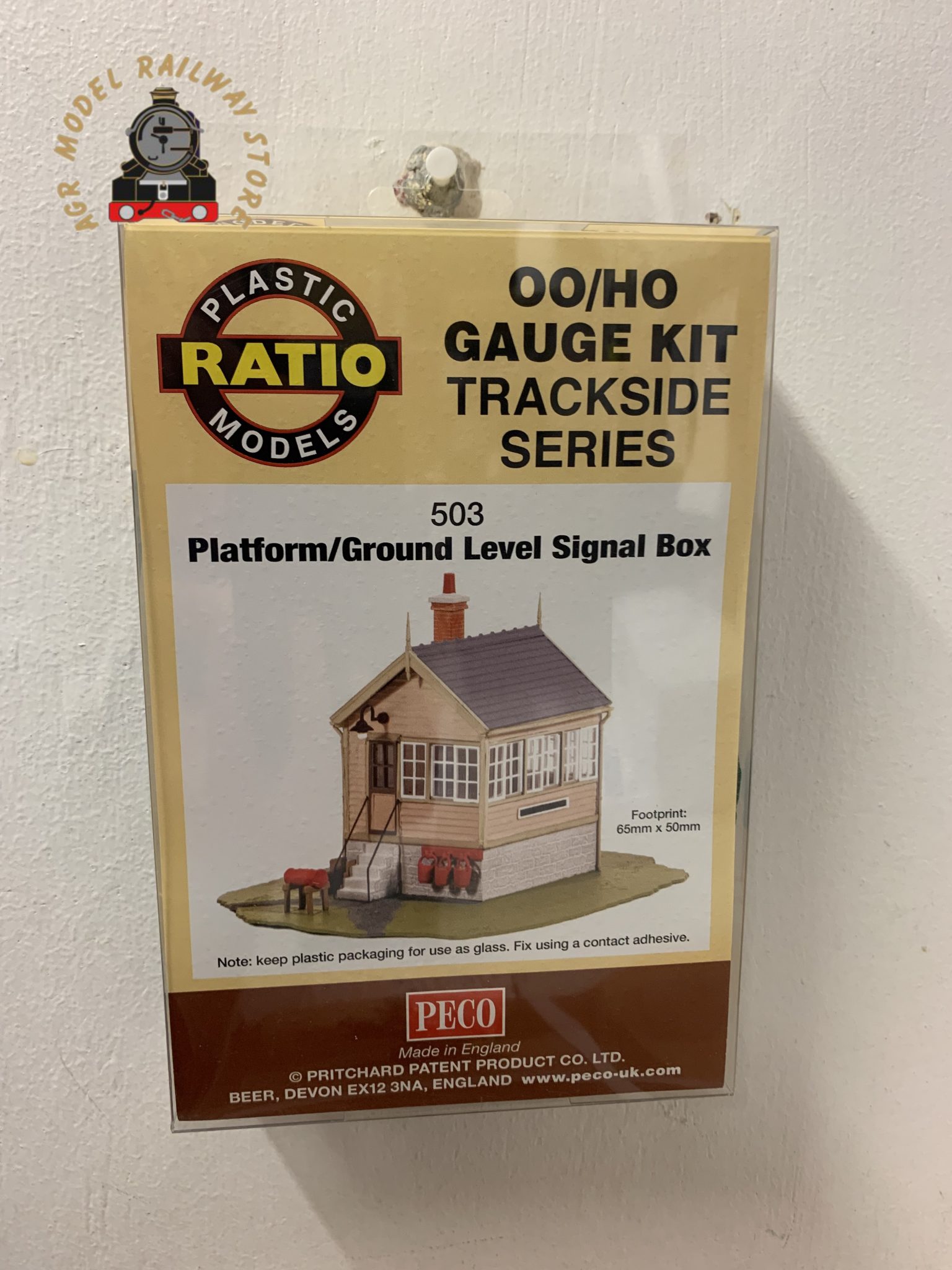Ratio 503 Platform / Ground Level Signal Box – OO Gauge – AGR Model ...