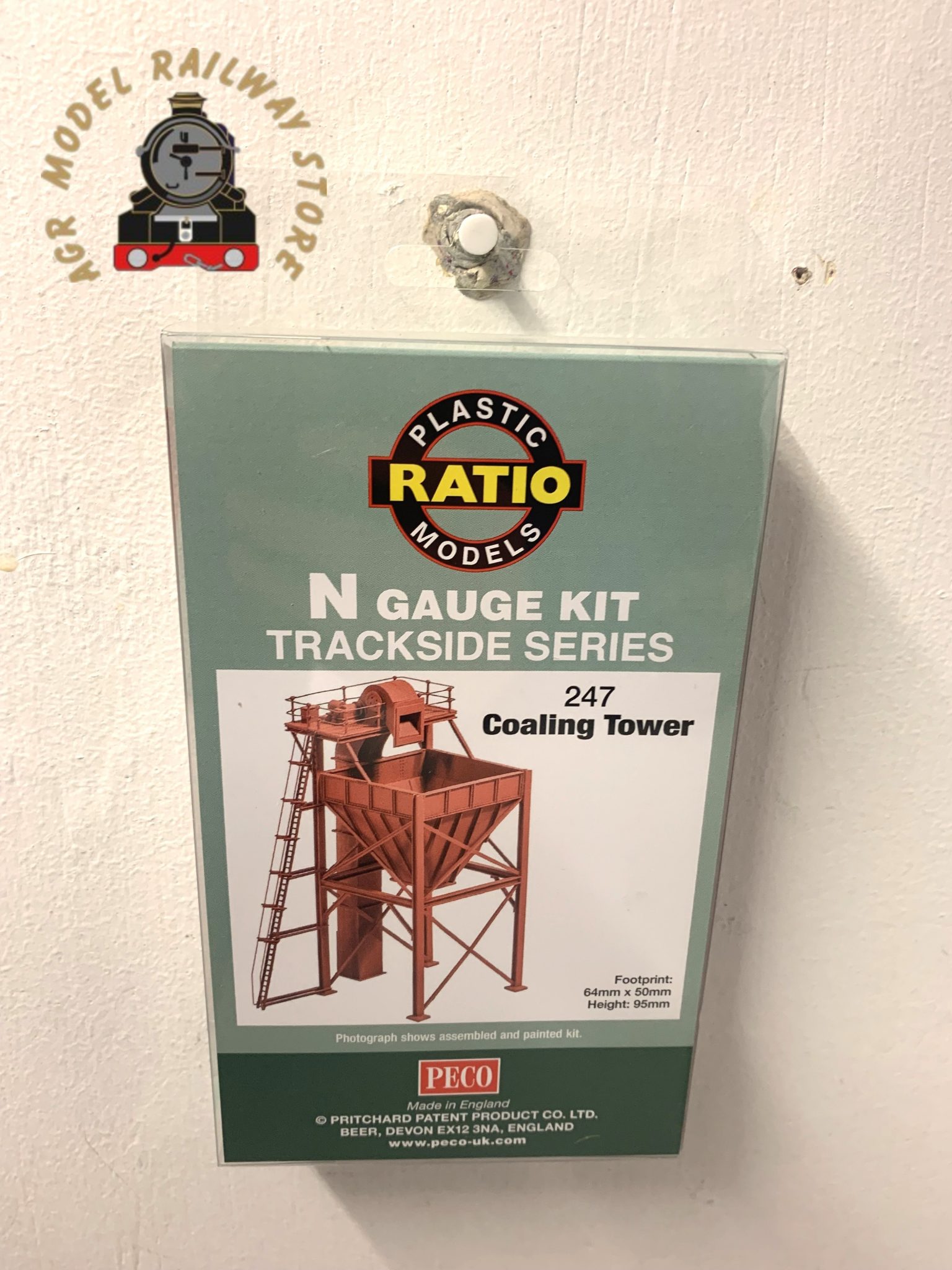 Ratio 247 Locomotive Coaling Tower Plastic Kit – N Gauge – AGR Model ...