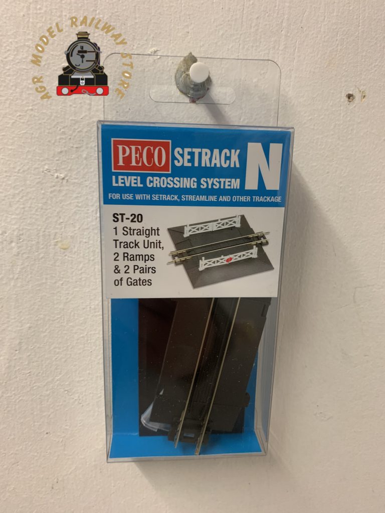 Peco ST-20 Setrack Level Crossing – N Gauge – AGR Model Railway Store