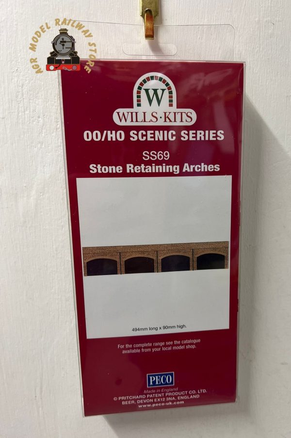 Wills SS69 Stone Retaining Walls – OO Gauge – AGR Model Railway Store