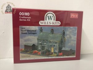 Wills CK21 Stone built pair of Semi-Detached Cottages Kit – OO Gauge ...