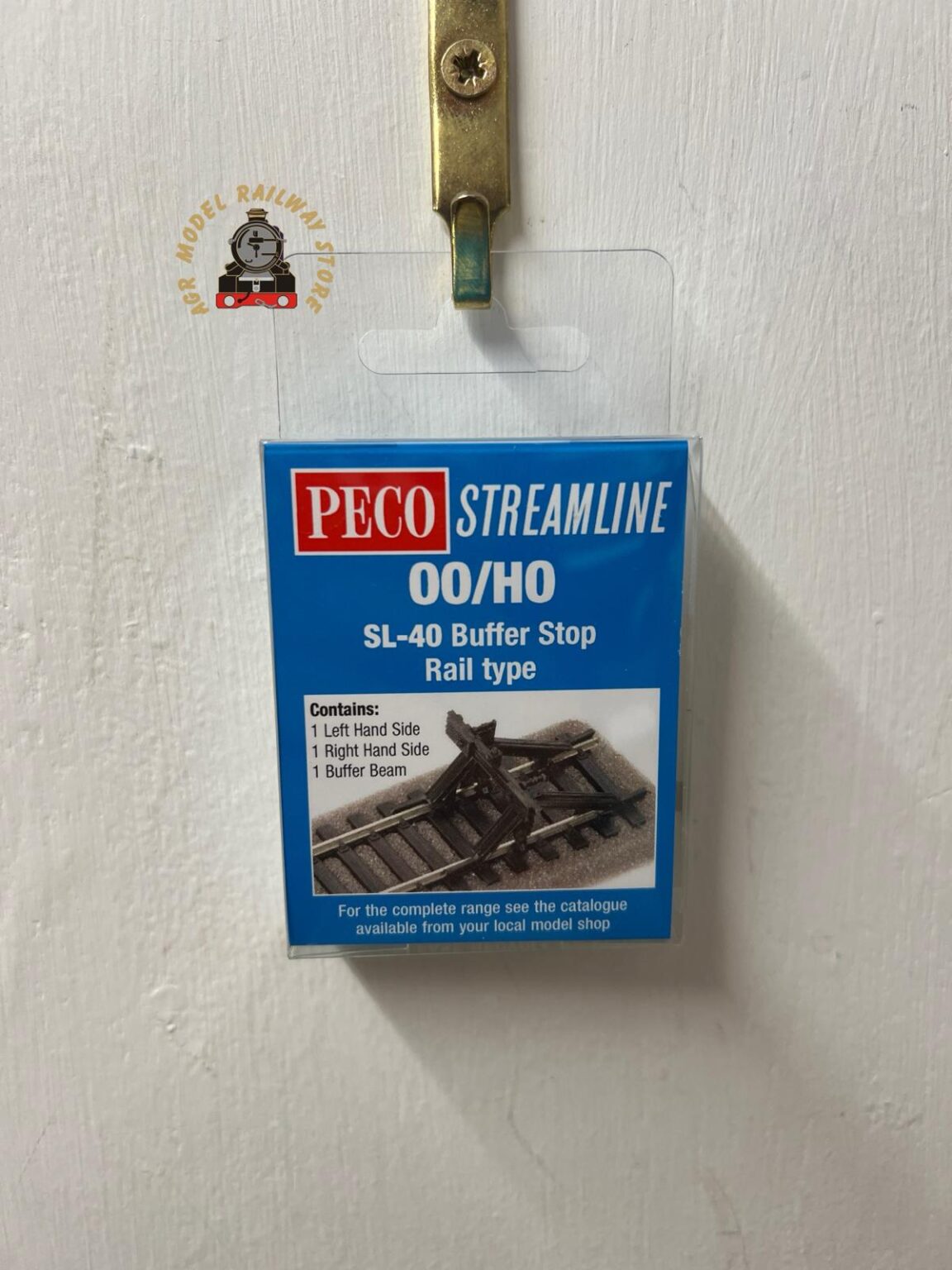 Peco SL-40 Rail Built Buffer Stop – OO Gauge – AGR Model Railway Store