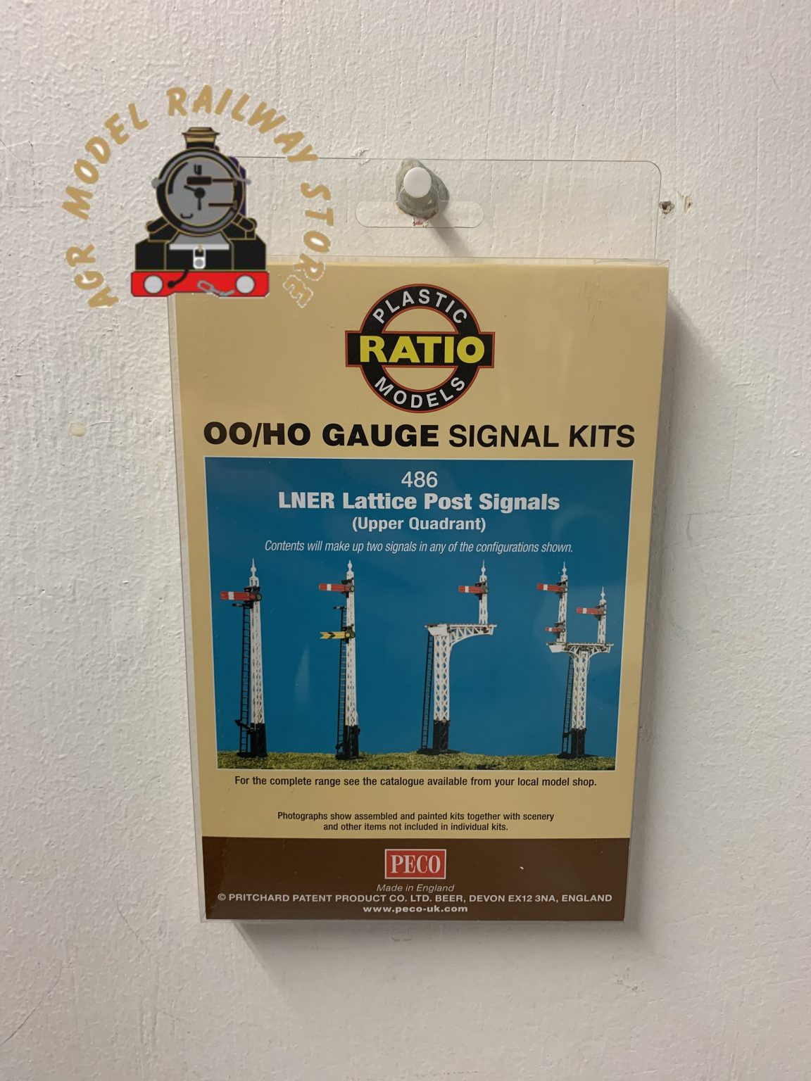 Ratio 486 LNER Latticed Post Signal Kit – OO Gauge – AGR Model Railway ...