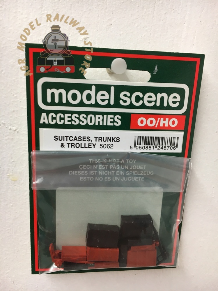 Modelscene 5062 Trunks Suitcases & Sack – OO Gauge – AGR Model Railway ...