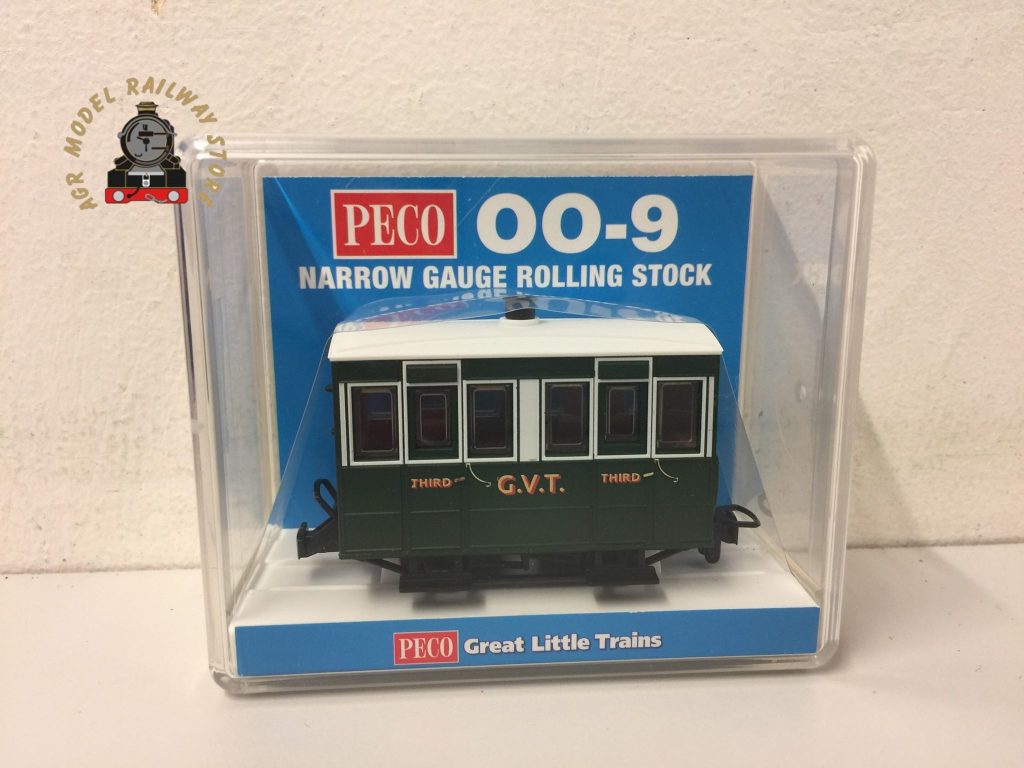 Peco GR-500 Glyn Valley Tramway 4 Wheel Enclosed Side Coach – AGR Model ...