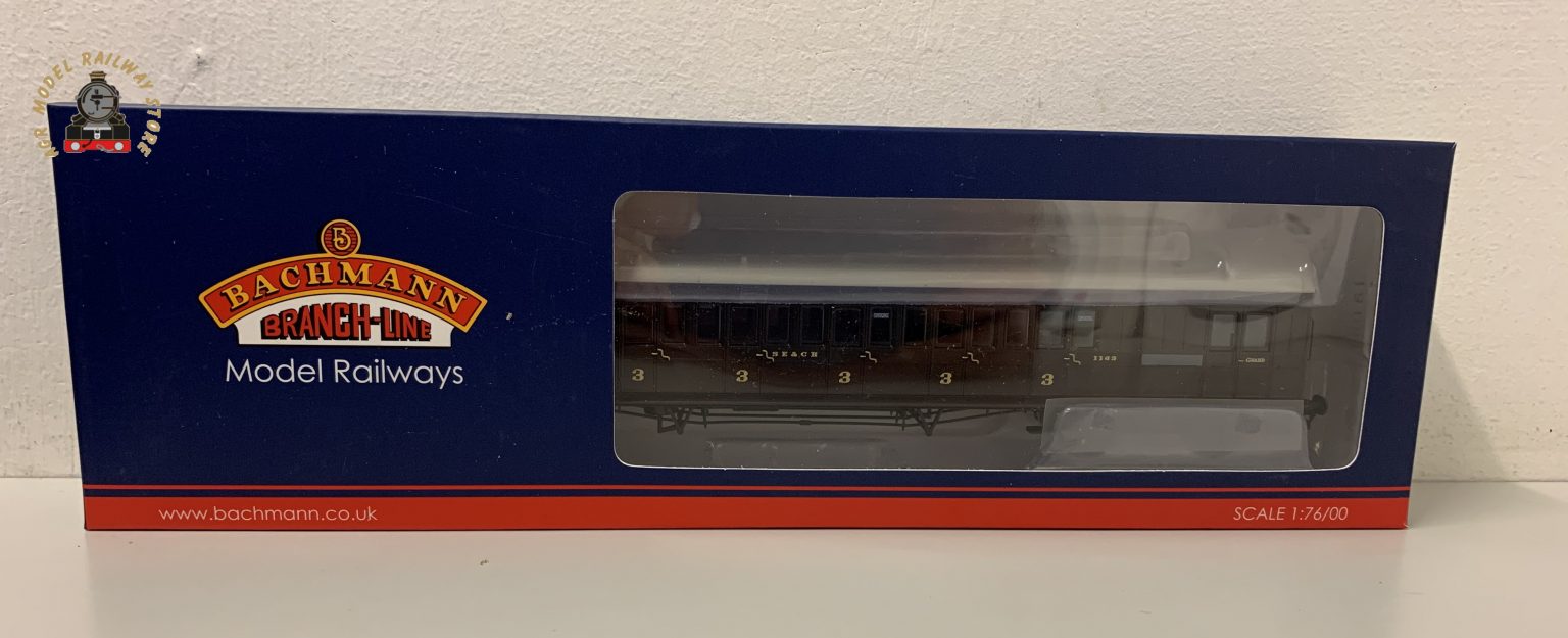 Bachmann 39-604 60′ Birdcage Brake Composite Lavatory Coach SE&CR Brown ...