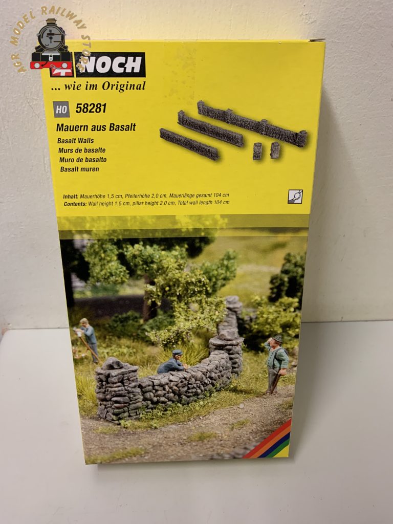 Noch 58281 Basalt Hard Foam Walling 105×1.5cm – AGR Model Railway Store