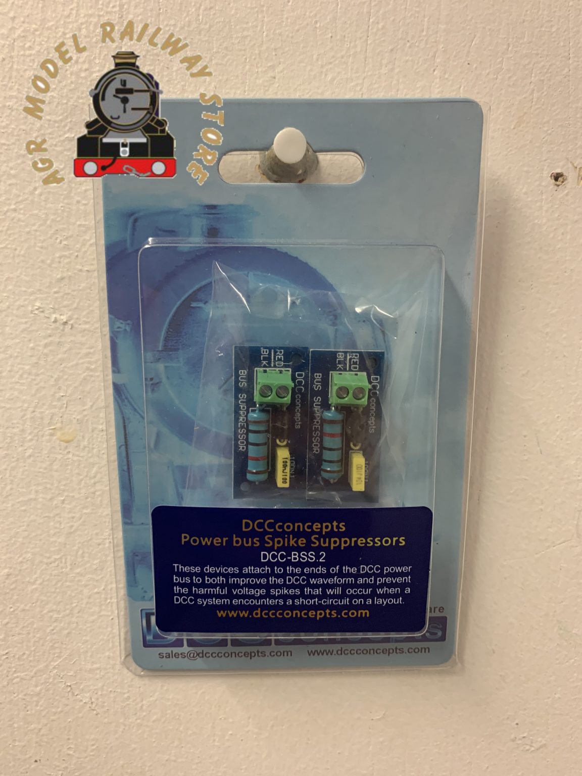 DCC Concepts DCC-BSS-2 Bus Spike Suppressor (2 Pack) – AGR Model ...