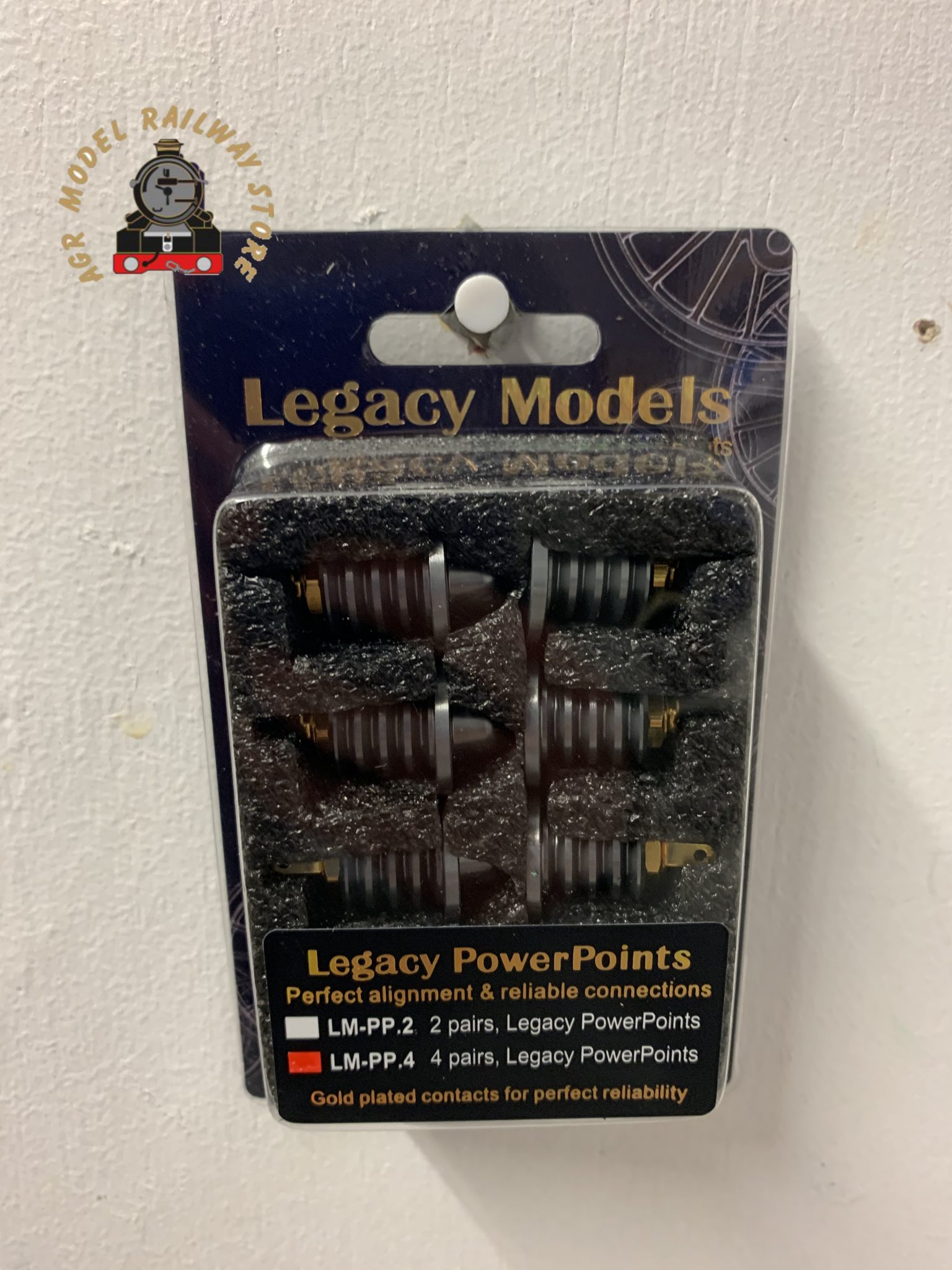 Legacy Models LM-PP.4 PowerPoint Baseboard Dowels (4-pack) – AGR Model ...
