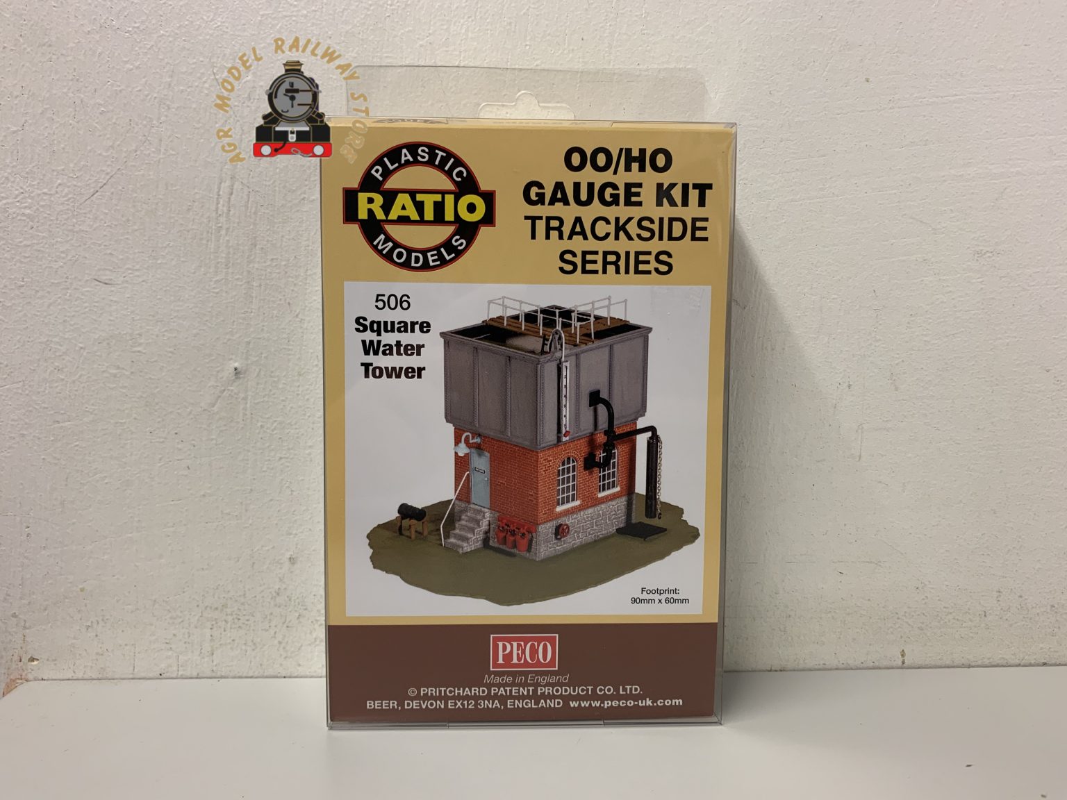 Ratio 506 Square brick-built water tower – plastic kit – OO Gauge – AGR ...