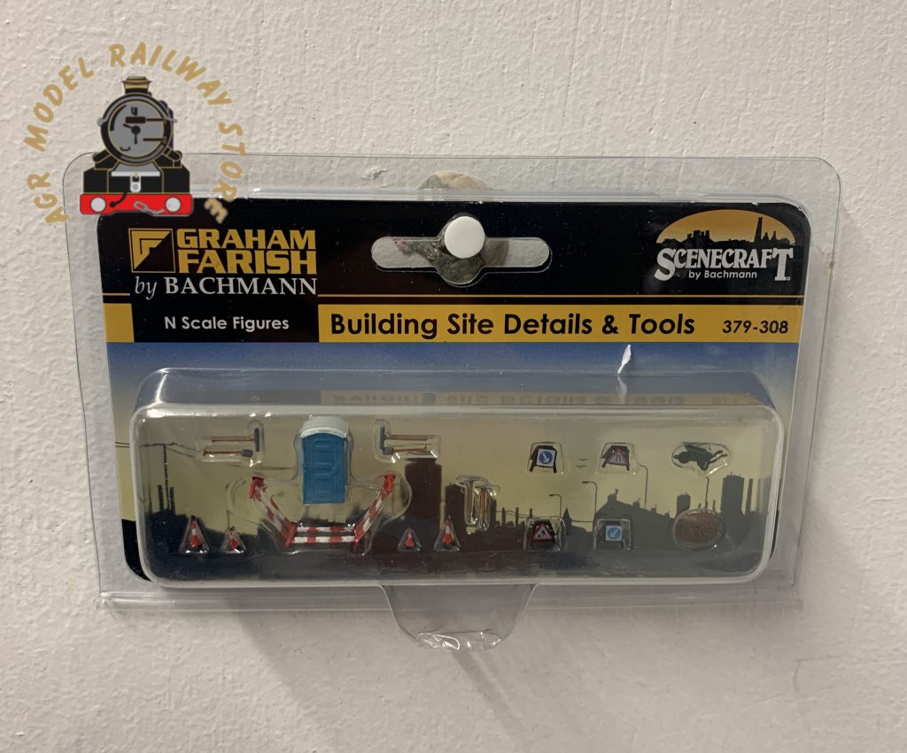 Graham Farish 379-308 N Gauge Building Site Details & Tools – AGR Model ...