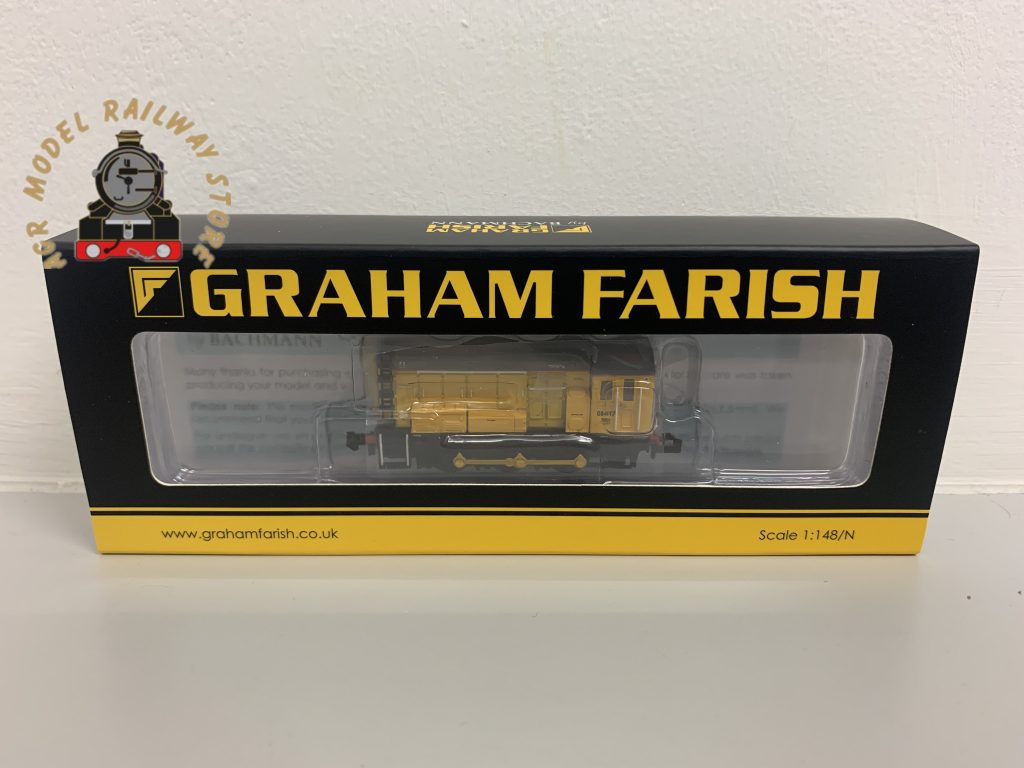 Graham Farish 371-011 N Gauge Class 08 08417 Network Rail Yellow – AGR ...