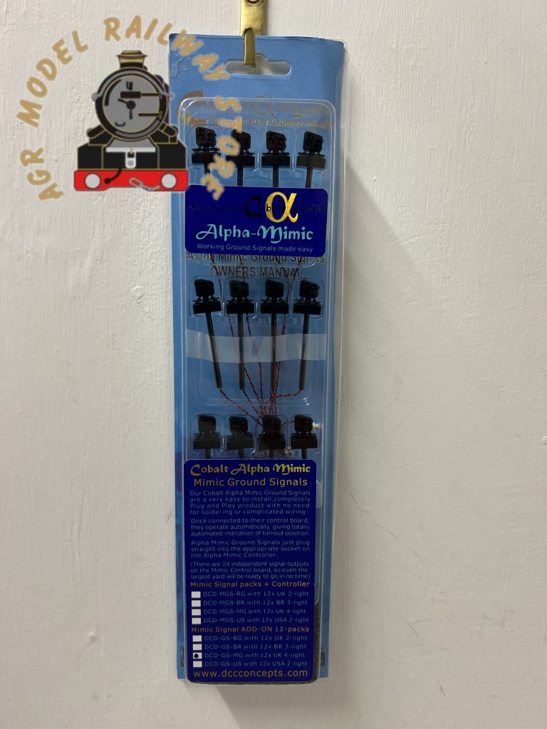 DCC Concepts DCD-GS-MG 2-aspect Red/White modern ground signal – Pack ...