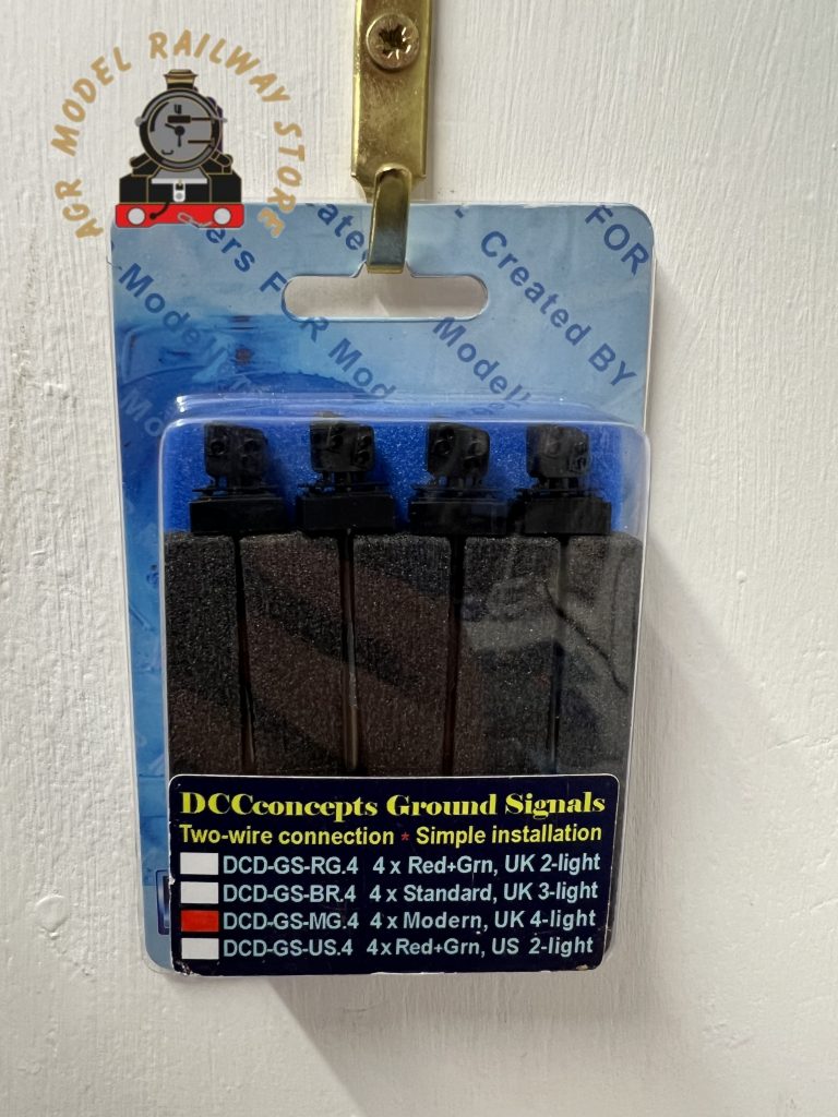 DCC Concepts DCD-GS-MG4 2-aspect Red/White modern ground signal – Pack ...