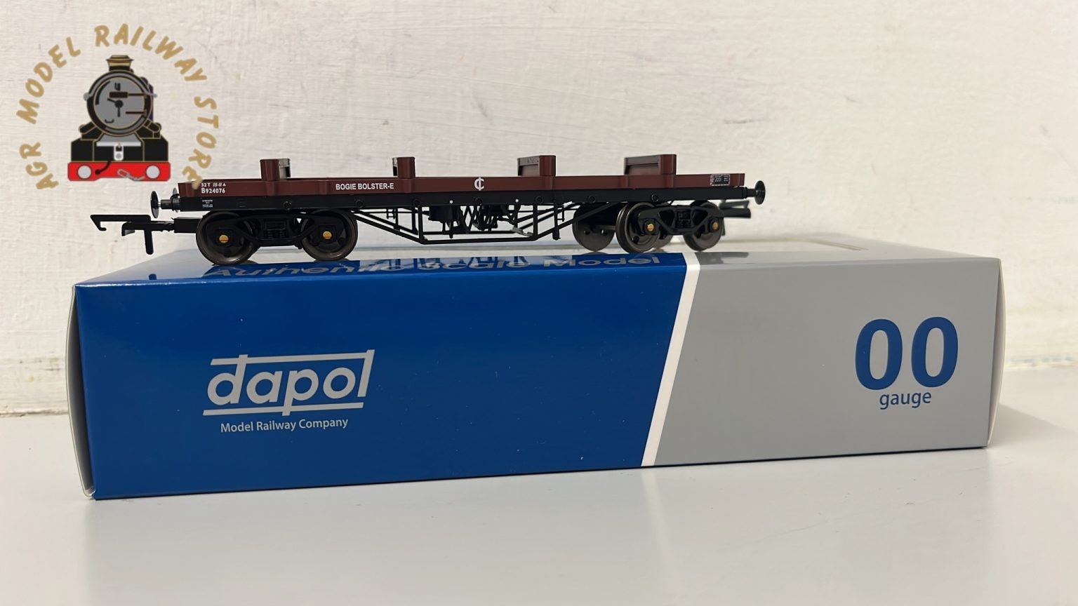 Dapol 4F-061-010 OO Gauge Bogie Bolster E Wagon W1413DL BR Bauxite ...