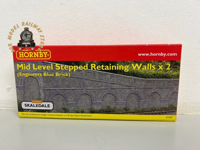 Hornby R7387 OO Gauge Mid Stepped Arched Retaining Walls x2 Engineers ...