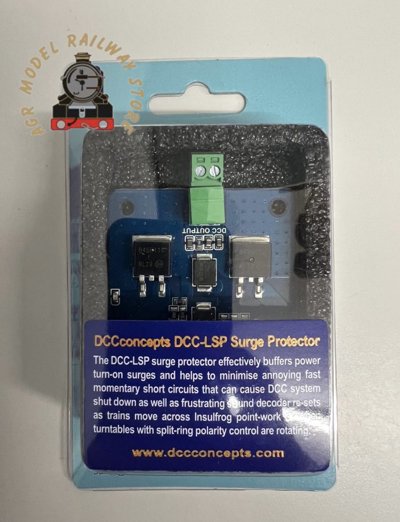 DCC Concepts DCC-LSP DCC Surge Protector – AGR Model Railway Store