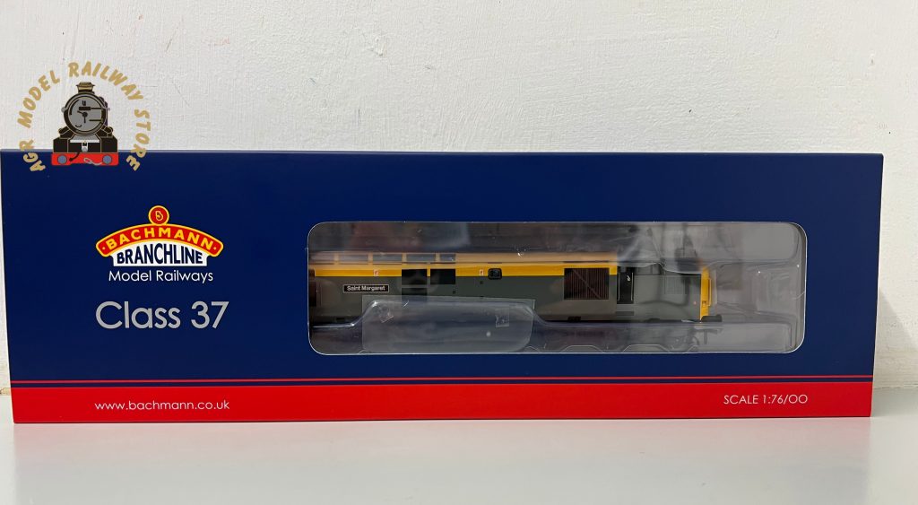 Bachmann 35-308 OO Gauge Class 37/0 37201 ‘St. Margaret’ BR Dutch Grey ...