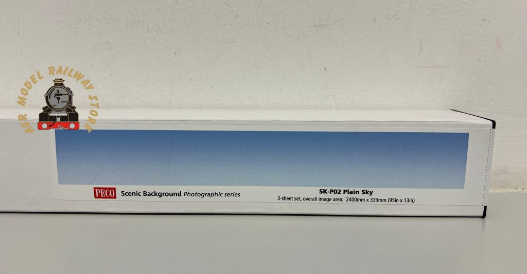 Peco SKP-02 Plain Sky Photographic Backscene – AGR Model Railway Store