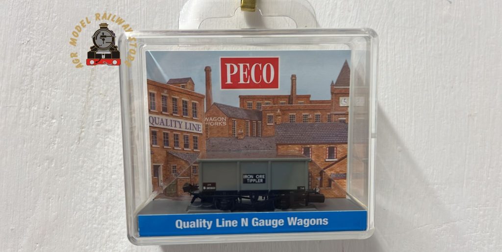 Peco NR-1501B Iron ore tipplier wagon in BR grey – N Gauge – AGR Model ...