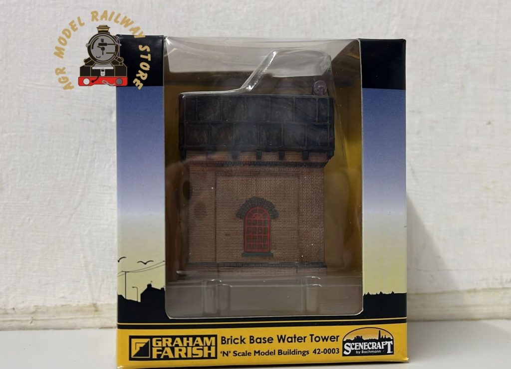 Graham Farish 42-0003R N Gauge Brick Base Water Tower Red – AGR Model ...