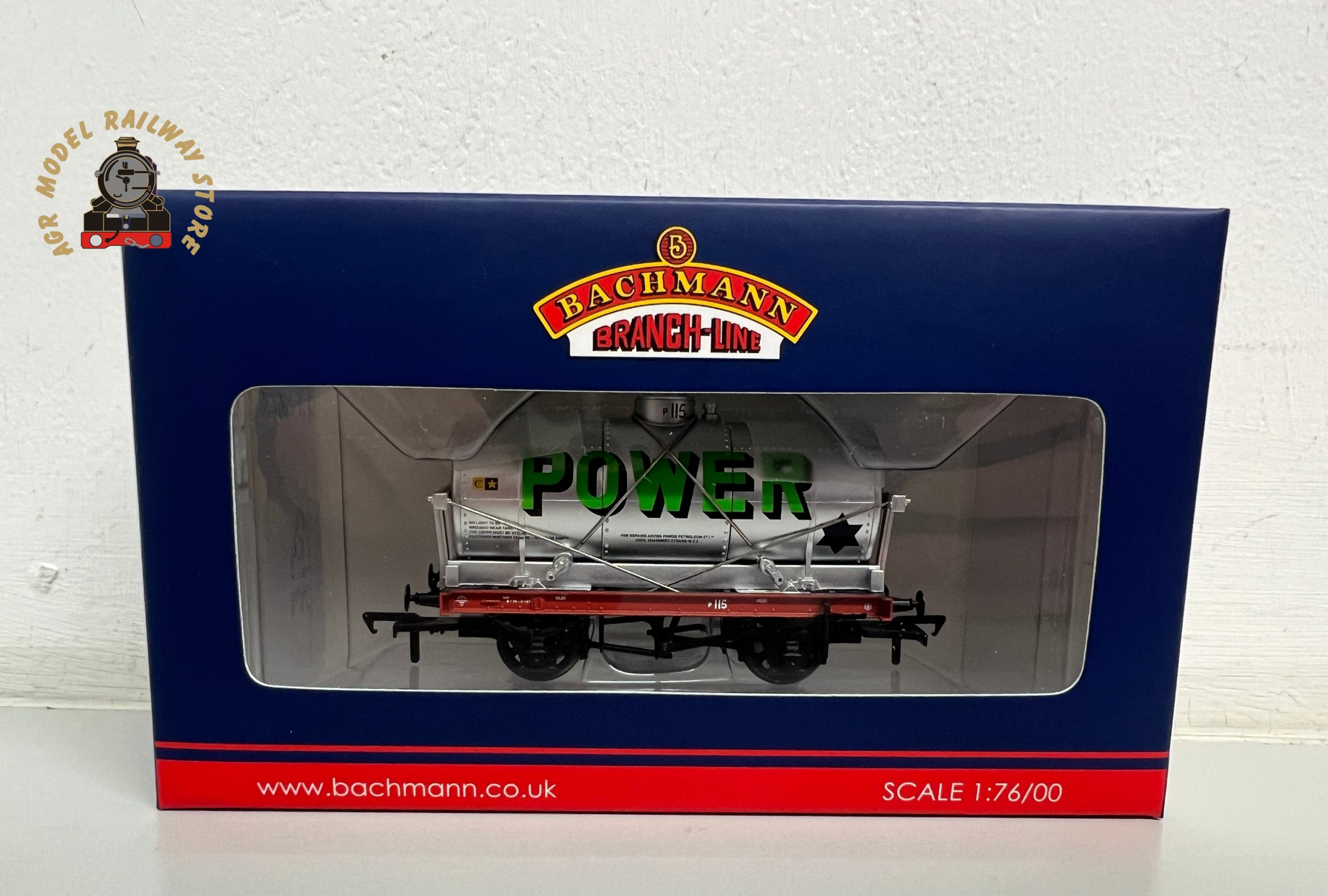 Bachmann 37-686 14 ton tank wagon in Power silver – 115 – AGR Model ...