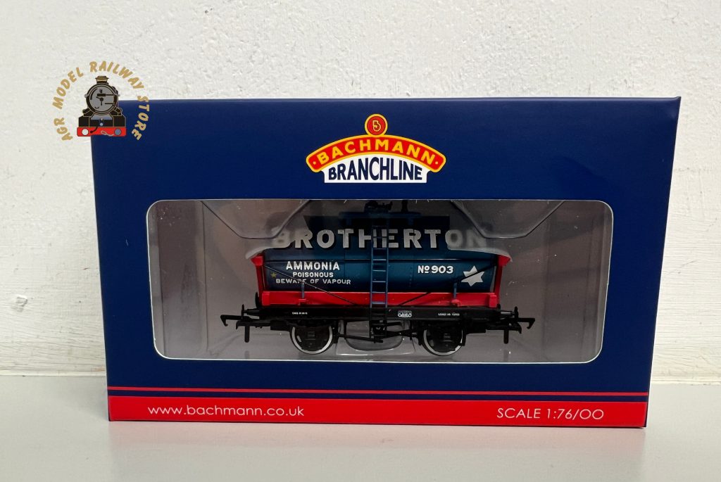 Bachmann 37-690 14 ton tank wagon in Brotherton blue – 903 – AGR Model ...