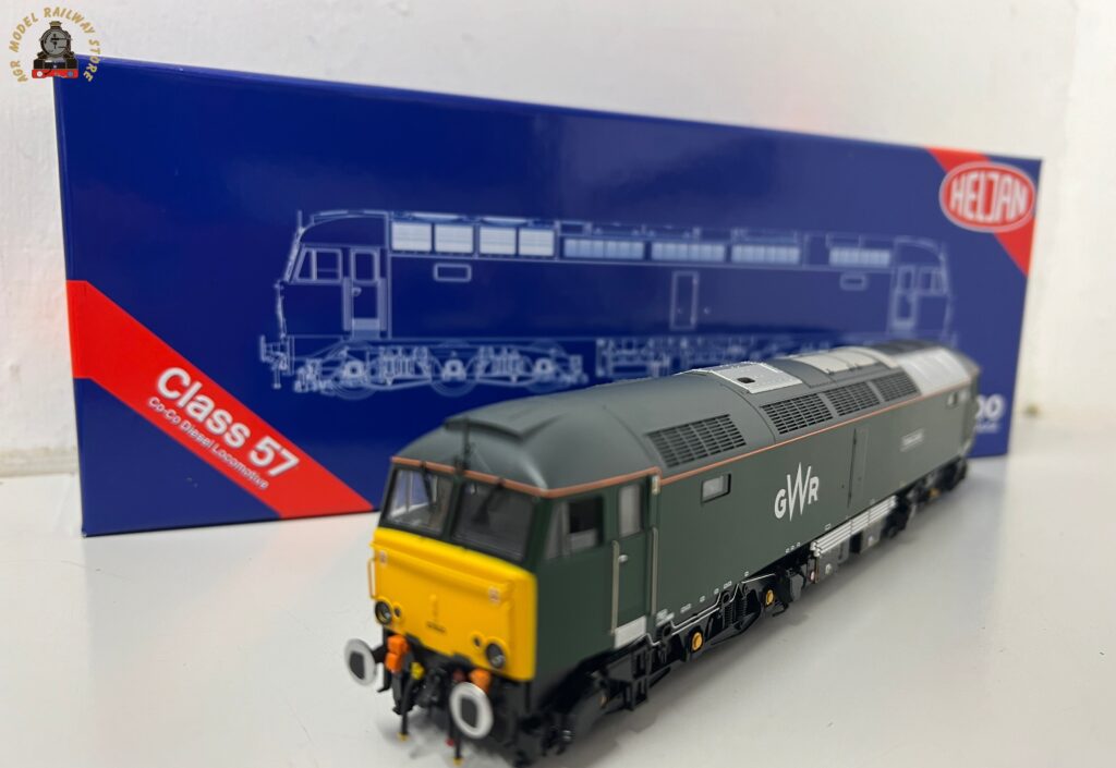 Heljan 5710 Class 57 57605 ‘Totnes Castle’ in GWR green – AGR Model ...