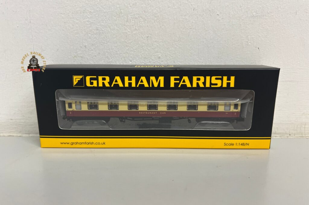 Graham Farish 374-807A BR Mk1 RFO Restaurant First Open BR Crimson ...