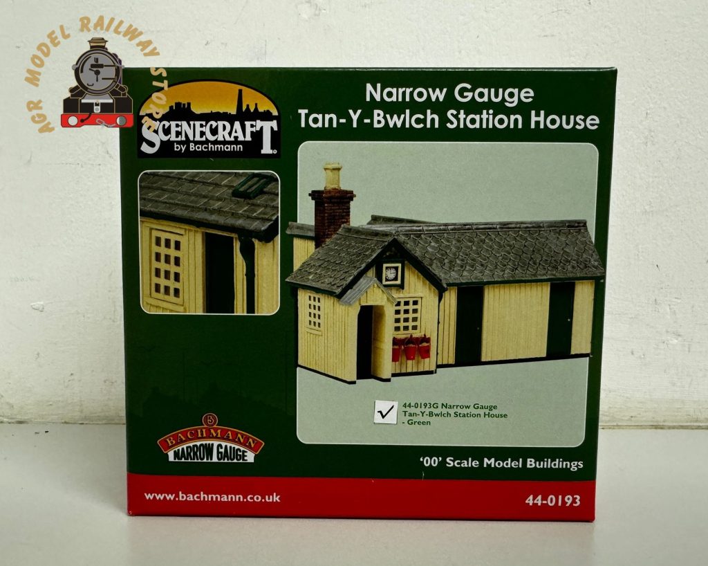Bachmann 44-0193G Scenecraft Tan-Y-Bwlch Station House Green – 009 ...