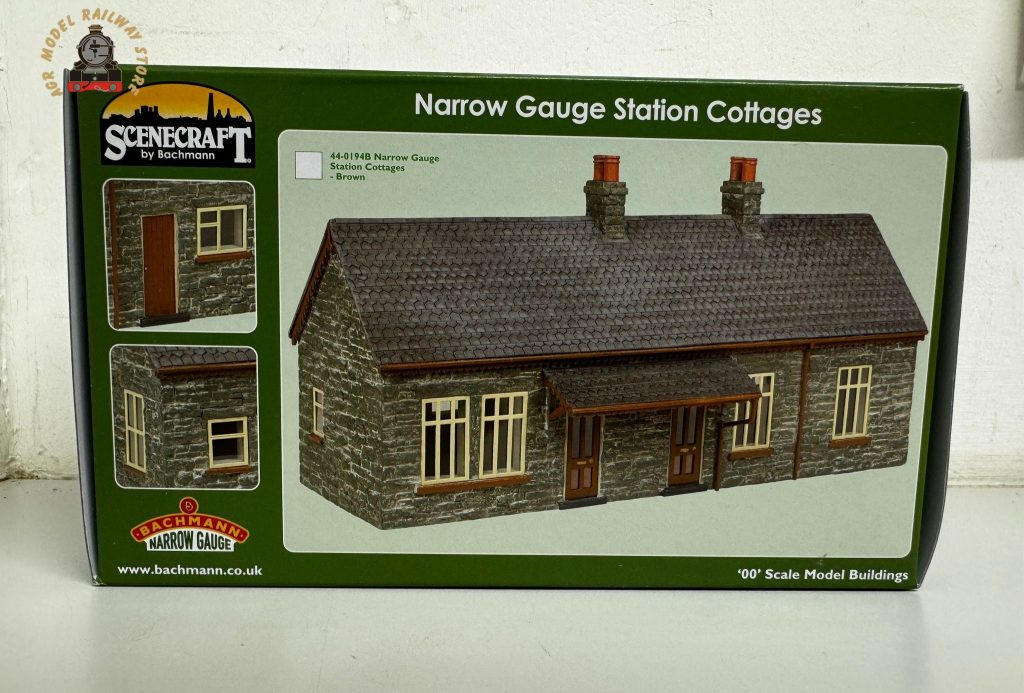 Bachmann 44-0194B Scenecraft Station Cottages Brown – 009 Gauge – AGR ...