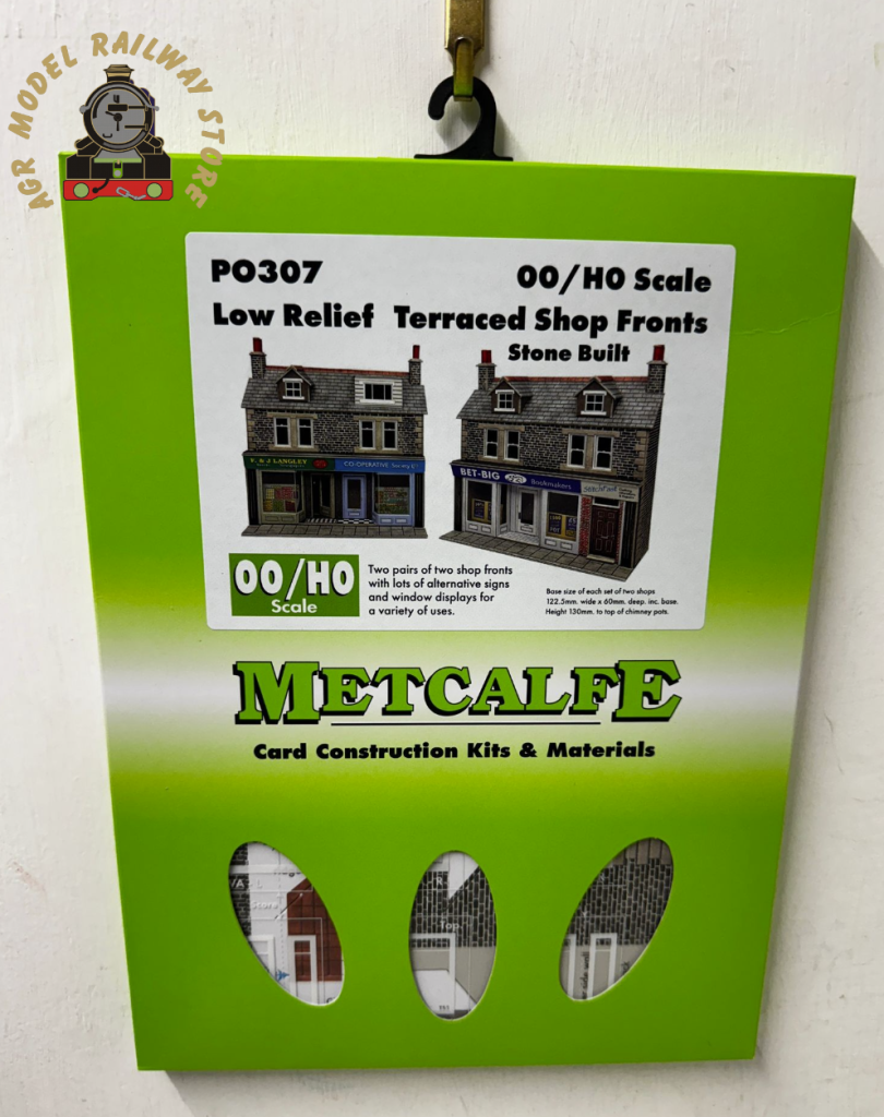 Metcalfe PO307 Low Relief Shop Fronts Stone – OO Gauge – AGR Model ...