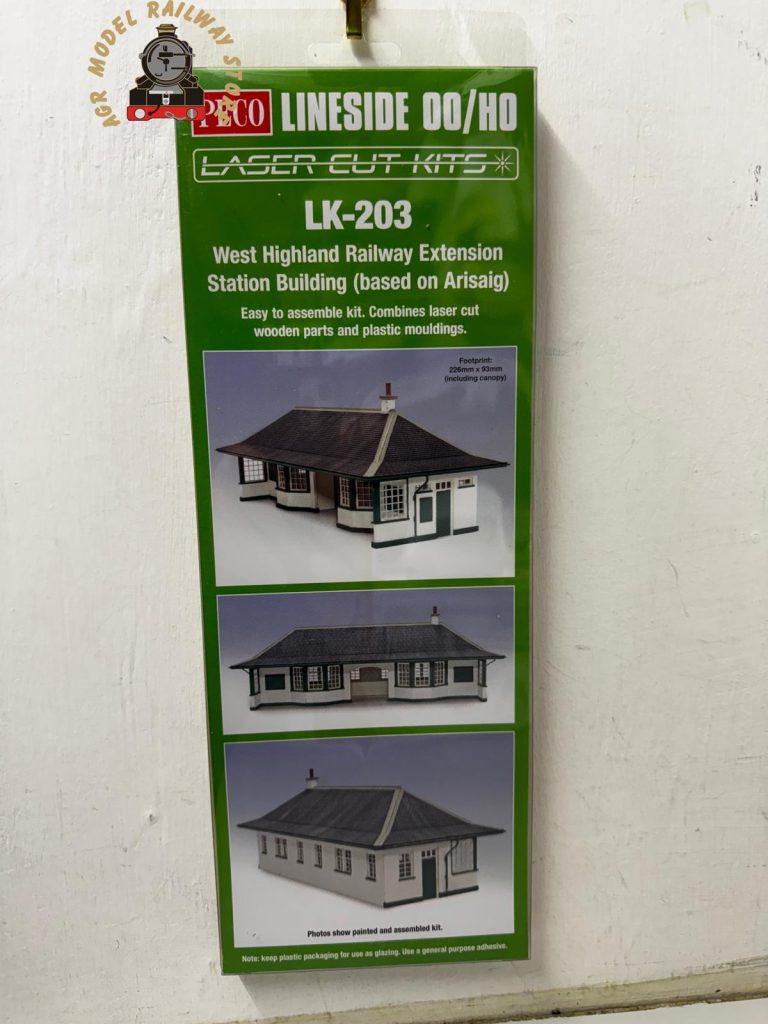 Peco LK-203 Lineside West Highland Line Station Building Kit – OO/HO ...