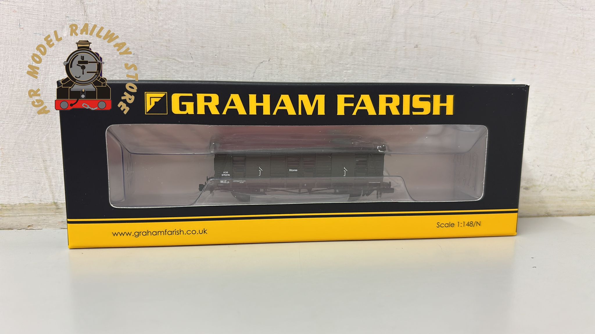 Graham Farish 374-419 SR CCT Covered Carriage Truck BR Departmental – N ...