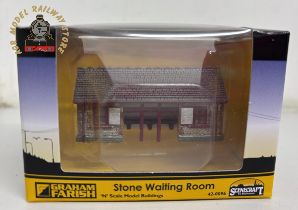 Graham Farish 42-0096R Scenecraft Stone Waiting Room Red – N Gauge ...