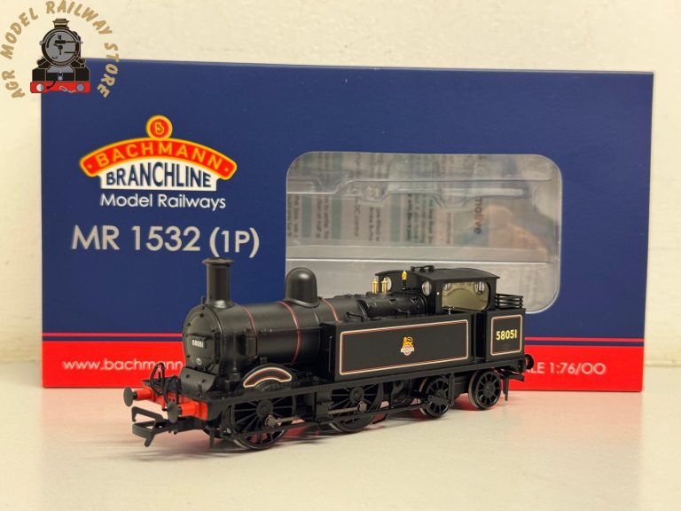 Bachmann 31-742A 1P Tank 58051 BR Lined Black Early Emblem- OO Gauge ...