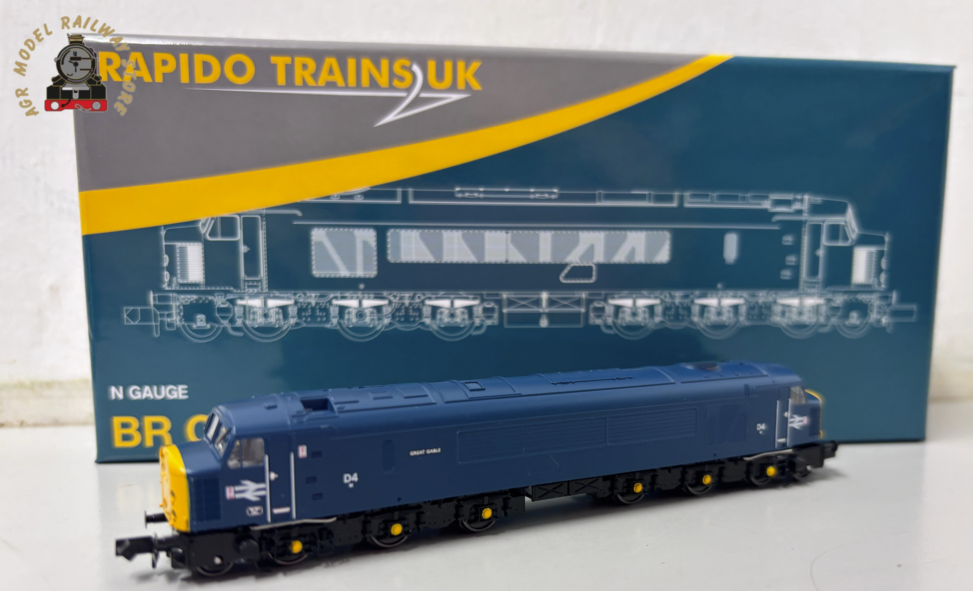 Rapido 948009 Class 44 – D4 “Great Gable” BR Blue (As Preserved) – N ...