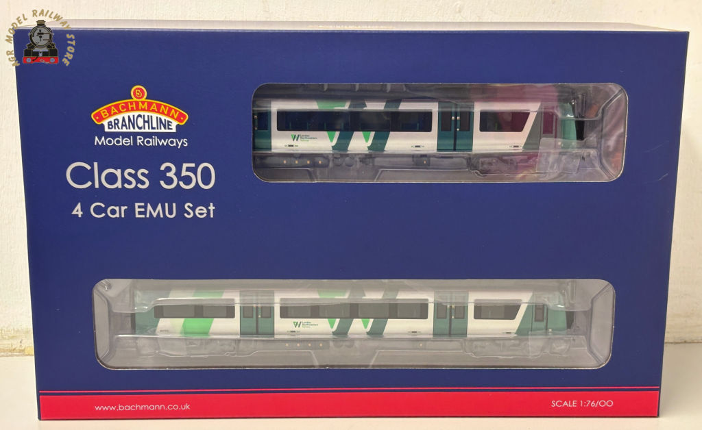Bachmann 31-034 Class 350/3 4-Car EMU 350372 LNR – OO Gauge – AGR Model ...
