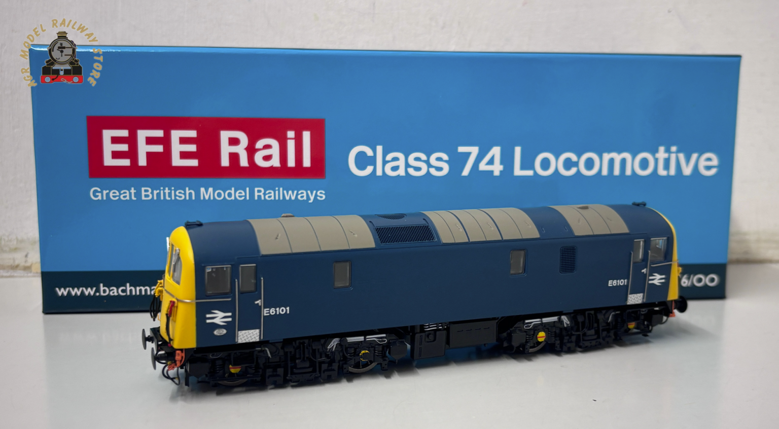 EFE Rail E82006 Class 74 Electro-Diesel E6101 BR Blue – OO – AGR Model ...