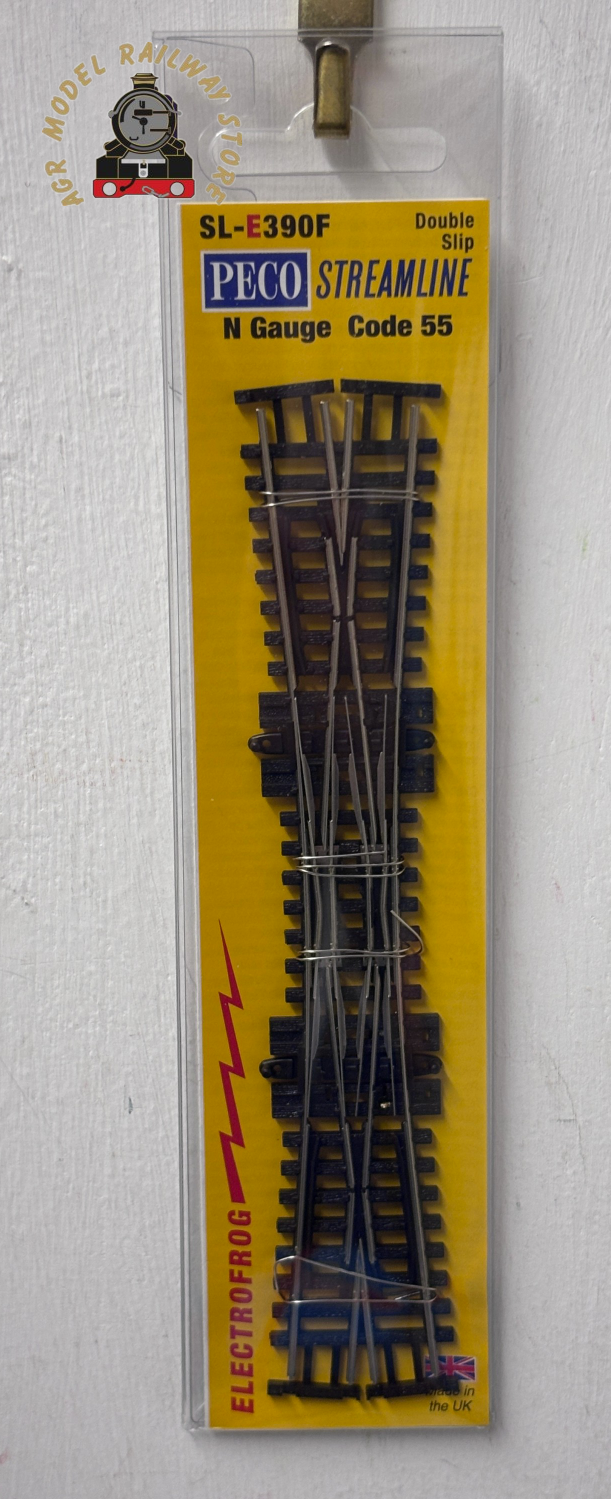 Peco SL-E390F N Gauge Double Slip – AGR Model Railway Store